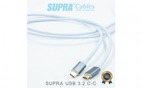 SUPRA CABLE USB 3.2 USB C-C | 音悅音響
